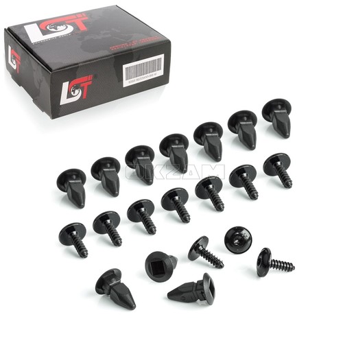 20x Wheel Thread Wheel Mounting Torx Screws Panel Trim Clips for VW ...