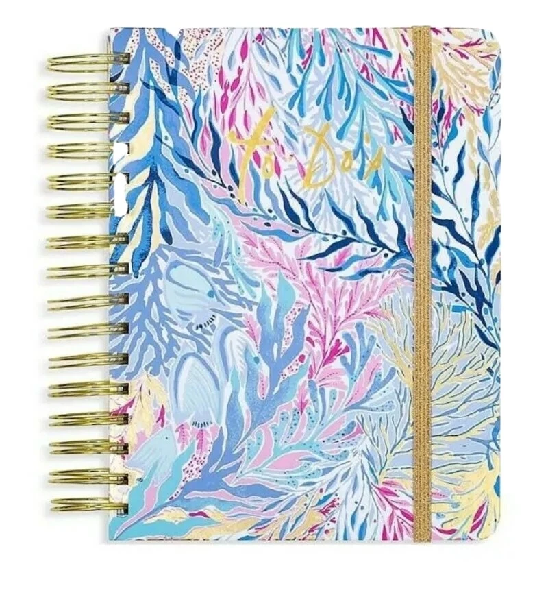 Lilly Pulitzer Blank Binder Covers