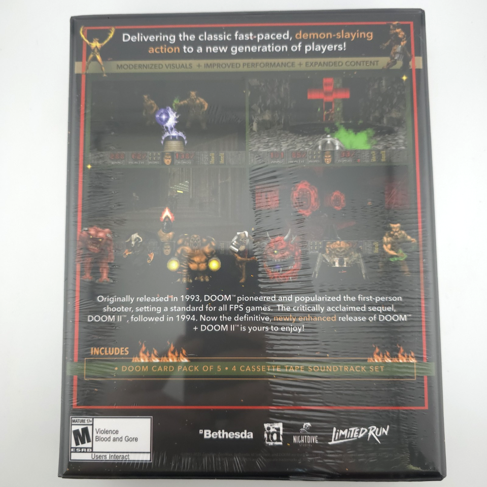 Doom + Doom II: Special Edition, 2025, Big Box, New & Sealed ...