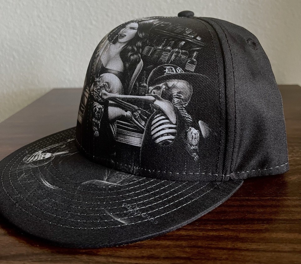 DGA David Gonzales Art Last Call Snapback Cap Hat | eBay
