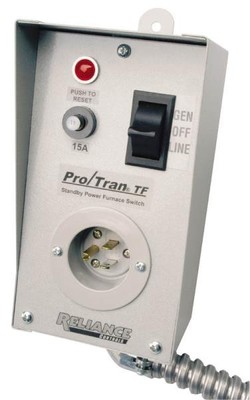 NEW RELIANCE TF151W 1 CIRCUIT GENERATOR TRANSFER SWITCH KIT SALE PRICE ...