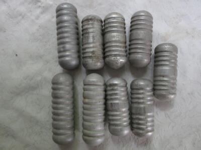 Lot Of 9 Vintage Aluminum Fishing Net Floats - 5" and 4" - EXC Cond | eBay