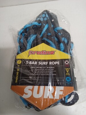 PROLINE 20' LGS SUEDE WAKE SURF ROPE - BLUE/BLACK -WAKESURF/WATERSPORTS ...