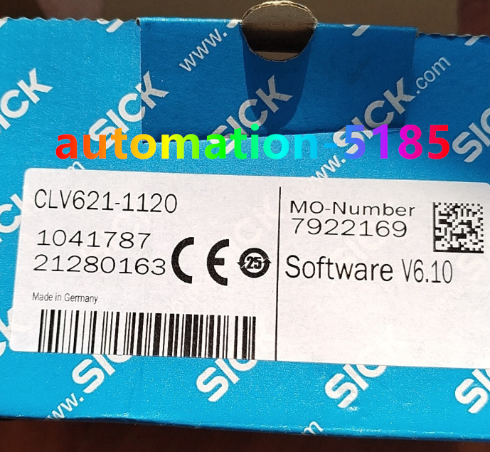 SICK CLV621-1120 1041787 Barcode Scanner Brand New by DHL or Fedex Fast ...