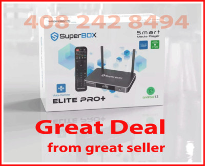 superbox Elite Pro plus 2024 Android12 Tv Box 6K Ultra HD 4GB DDR3 Ram ...