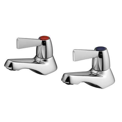 Armitage Shanks S7188AA Alterna QT Bath Taps w/ Lever Handles Chrome 3/ ...