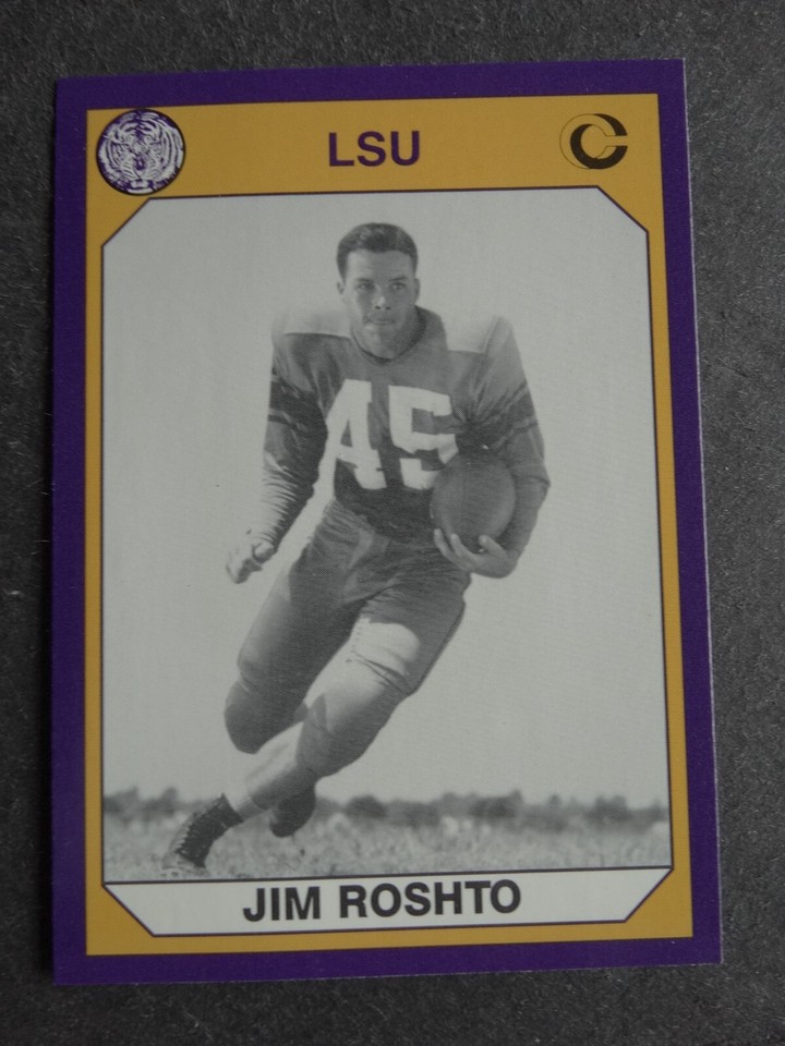 1990 Collegiate Collection LSU Tigers Football Complete Your Set U You ...