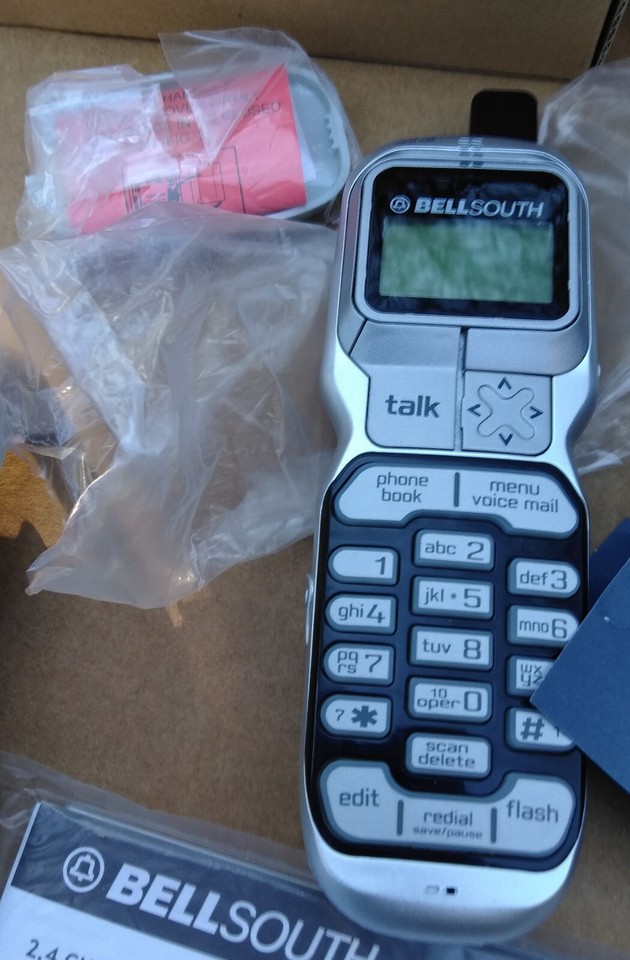 BellSouth 2.4GHz Cordless Phone with Answering System (GH9492SL) | eBay