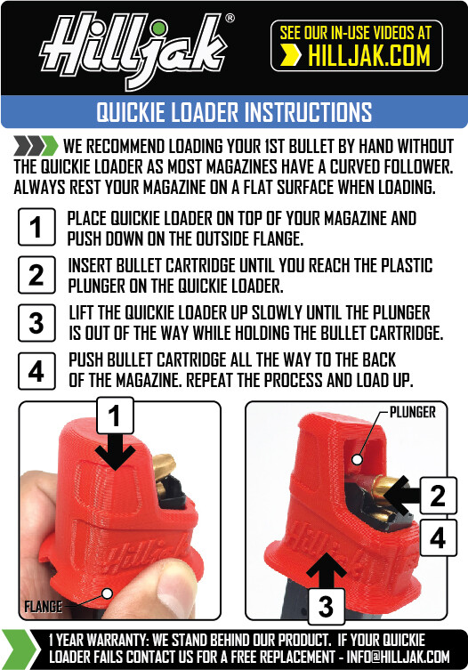 Taurus G2/G2C G3/G3C, TH9 PT-111 9MM Double-Stack Speed Loader QL9Y ...