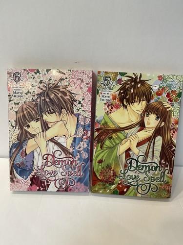 Demon Love Spell - Volumes 5 & 6 - Mayu Shinjo- Viz Media | eBay
