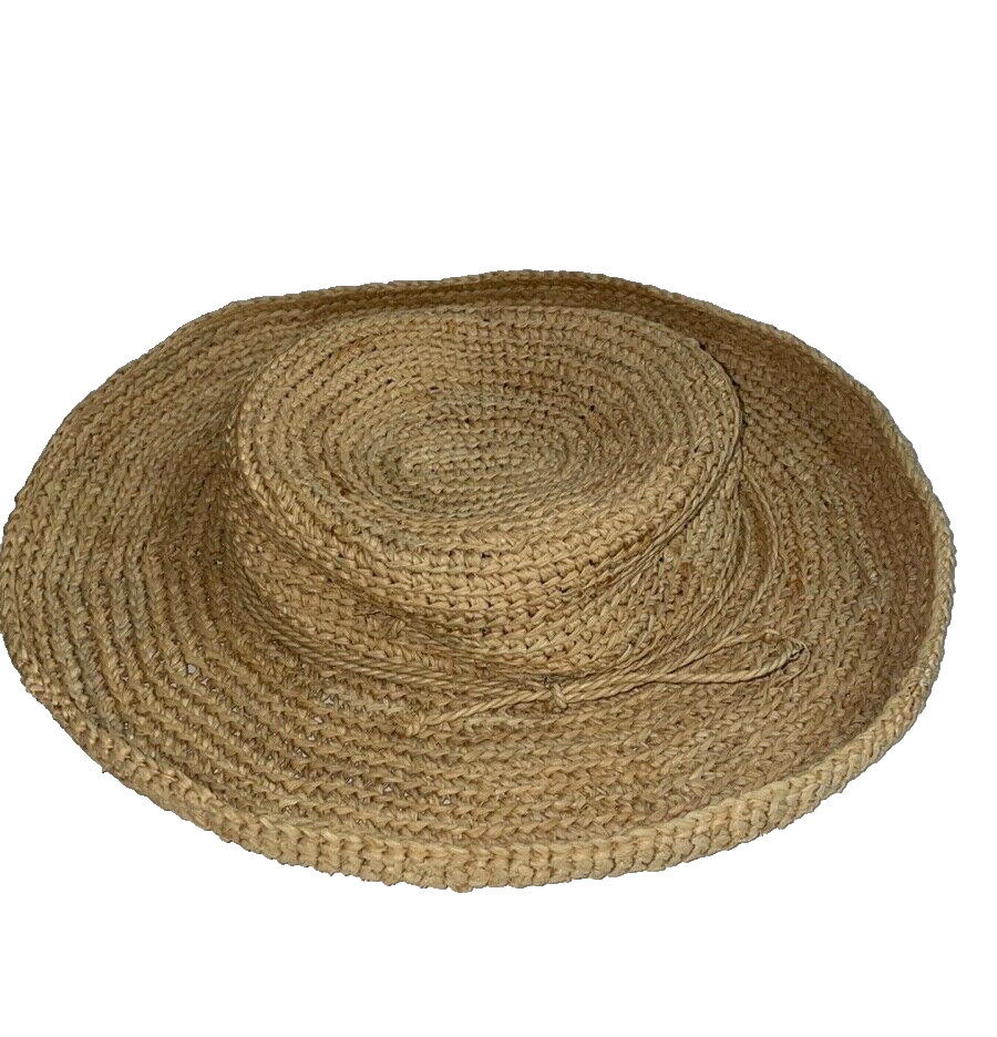 Pantropic Women’s Straw Soft Packable Panama Hat - Gem