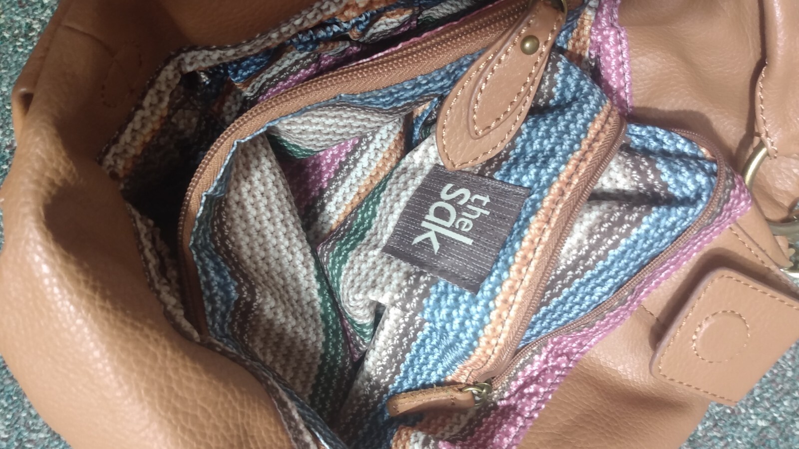 The Sak purse Tan Medium Size - Gem