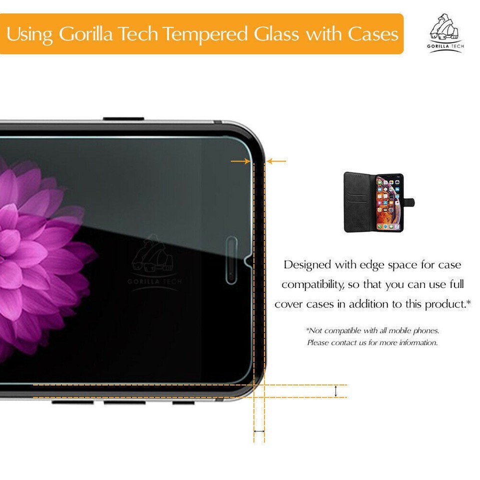 iPhone 17 Pro Max, 17 16 15 14 13 12 11 Gorilla Tempered Glass Screen ...