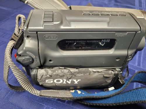 Sony Handycam CCD-TRV108 Hi-8 Camcorder w/power cord. Works/tested=see ...