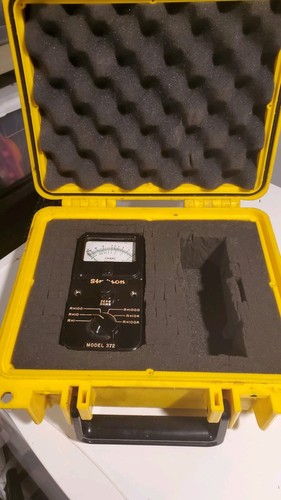 Ohmmeter SIMPSON Model 372 In Case. Wire Is Included, Just Not In ...
