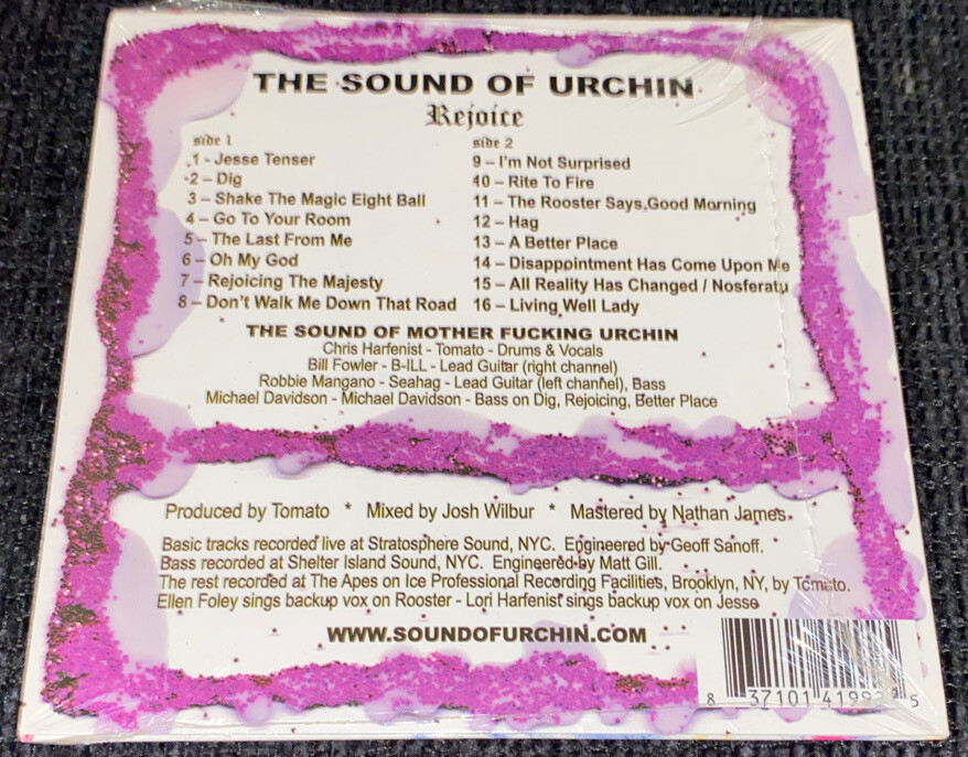 The Sound Of Urchin - Rejoice [Limited Edition] (CD, 2007) Brand New ...