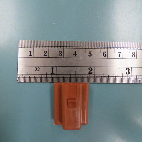 DELPHI 8905116 Qty of 100 per Lot Automotive Connectors 3P FEMALE BROWN ...