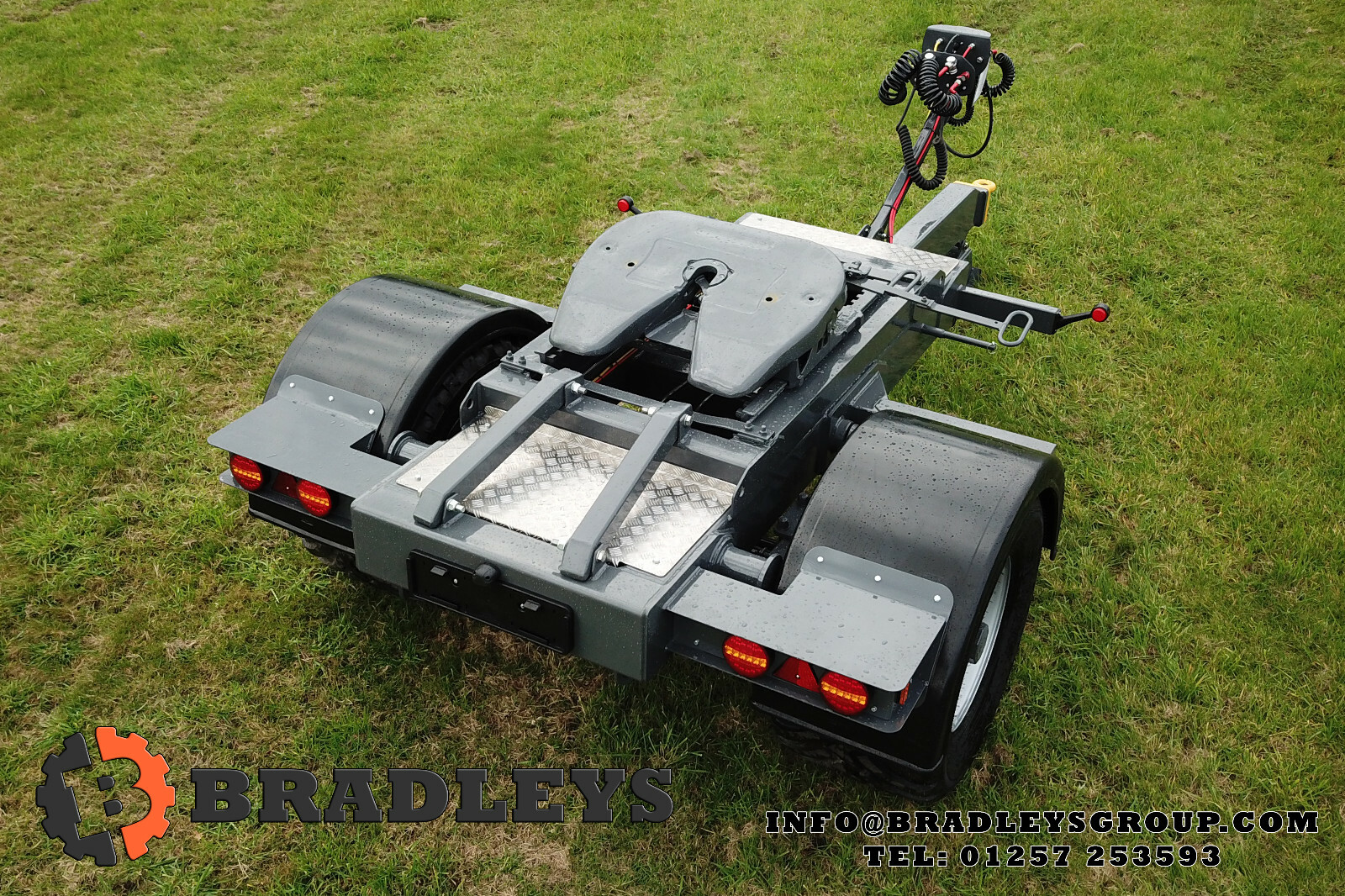 BRADLEYS Fifth Wheel sIngle Axle Trailer Dolly arctic lorry commercial ...