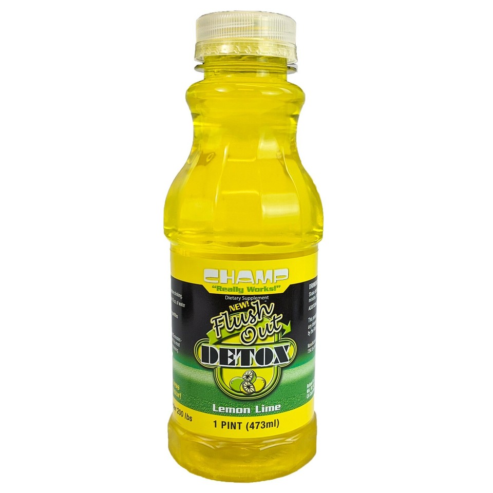Champ Flush Out Detox Drink 1 Pint/473ml, 9 FLAVORS, CHOOSE YOUR FLAVOR ...