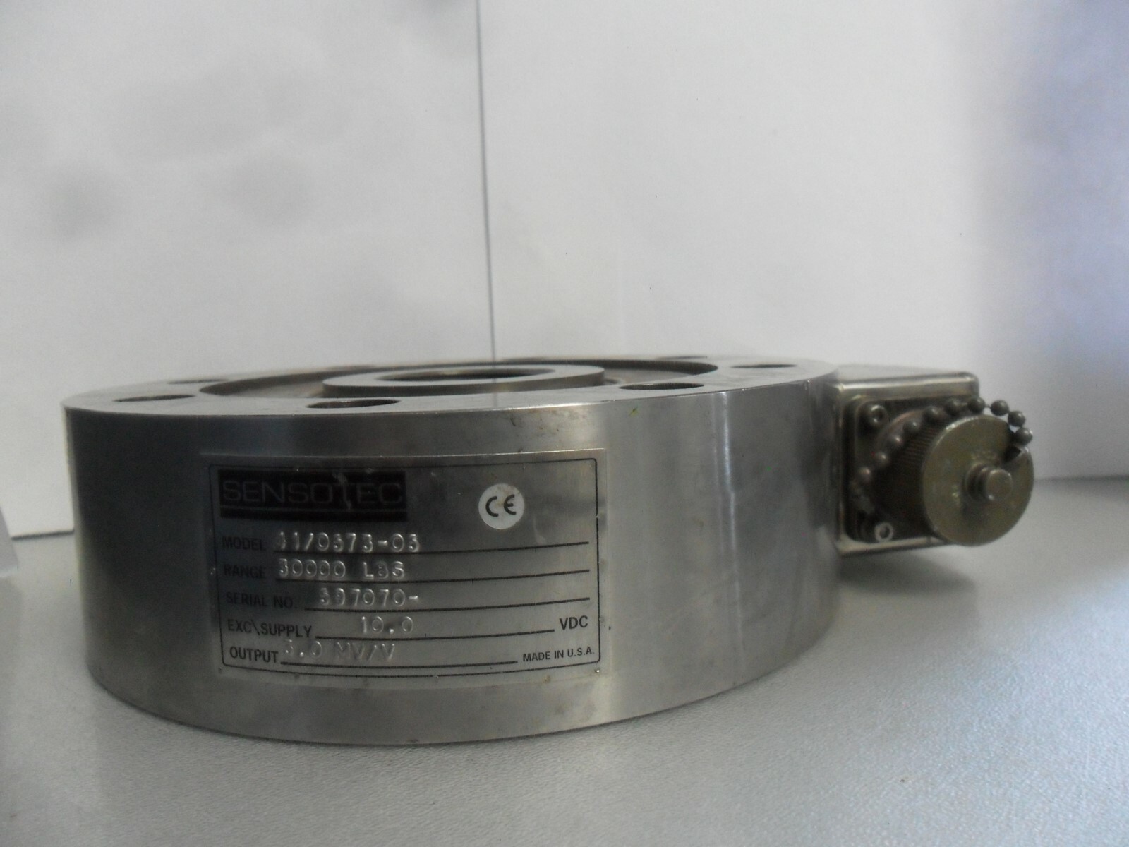 Nice Honeywell Sensotec Load Cell 30,000 lbs 41/0573-05 10 VDC | eBay