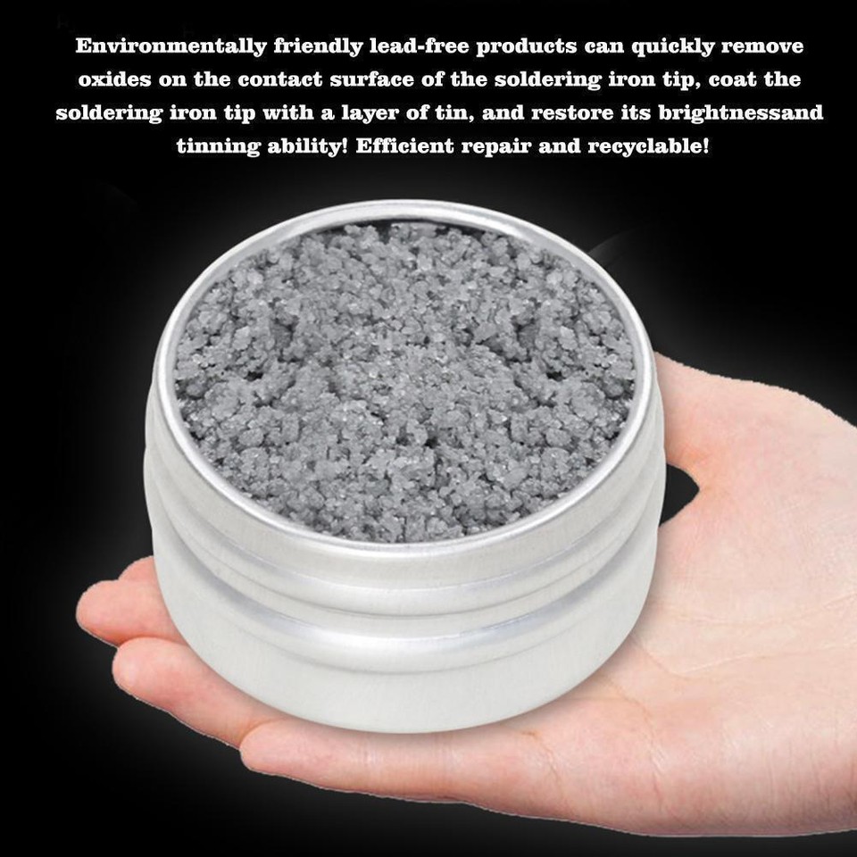 Soldering Iron Tip Tinner Activator Tip Cleaner Remover Solder Tip L4C1 ...