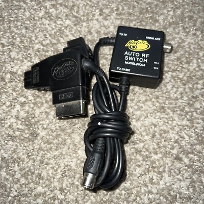 MadCatz Auto RF Switch Model 6004 PlayStation 1 & 2 Nintendo 64 Sega ...