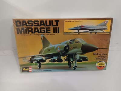 Revell Dassault Mirage III Model Kit 1/72 | eBay