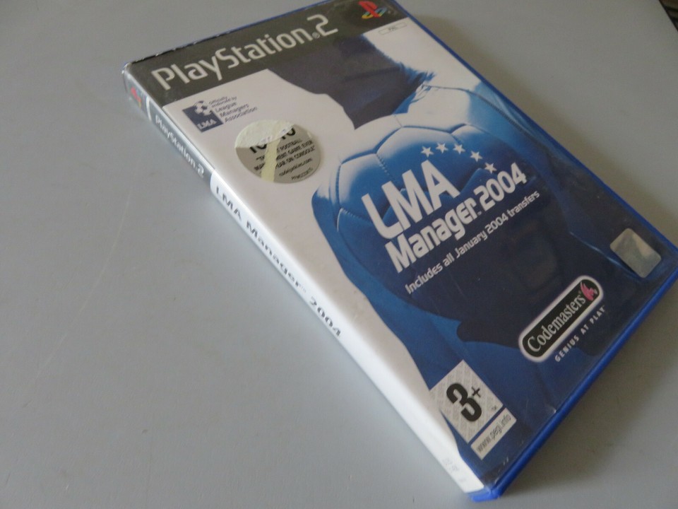LMA Manager 2004 PLAYSTATION 2 PS2 Game Excellent Condition PAL | eBay UK