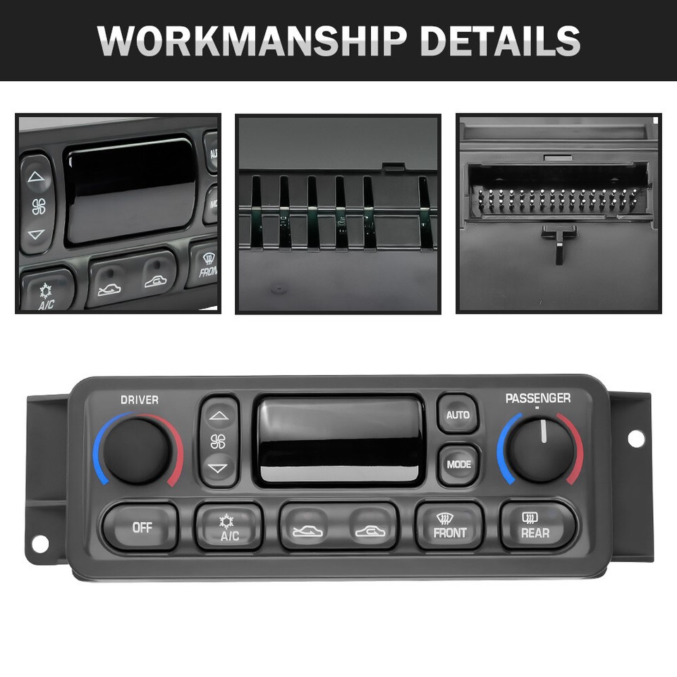 For 1997-2004 C5 Corvette A/C Heat Climate Control Module Switch Unit ...