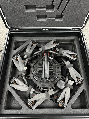 Freefly Alta 8 Heavy-Lift Drone and Futaba T14SG Transmitter Controller ...