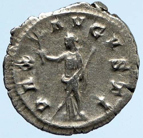 Maximinus I Thrax 236AD Silver Rare OLD Ancient Roman Coin PAX SCEPTRE ...