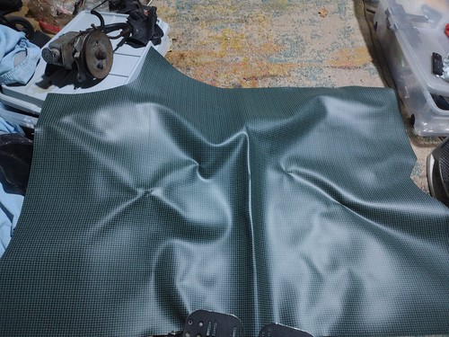 1967 Pontiac GTO / LeMans / Tempest Rubber Trunk Mat - Aqua / Black | eBay