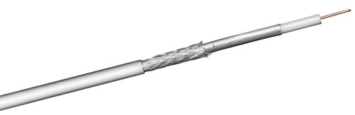 3x Koax-Kabel (StaKu) 100dB 2x geschirmt Class A 50m; SAT KKS 100-68 ...