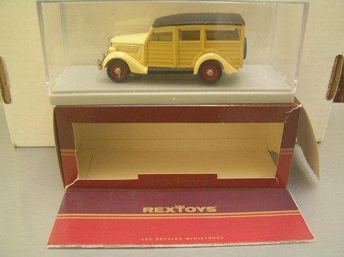 Rextoys Ford 1935 Break woody wagon made in France 1/43 scale NMIB ...