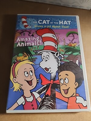 Cat in the Hat Knows a Lot about That! Amazing Animals (DVD) Sealed ...