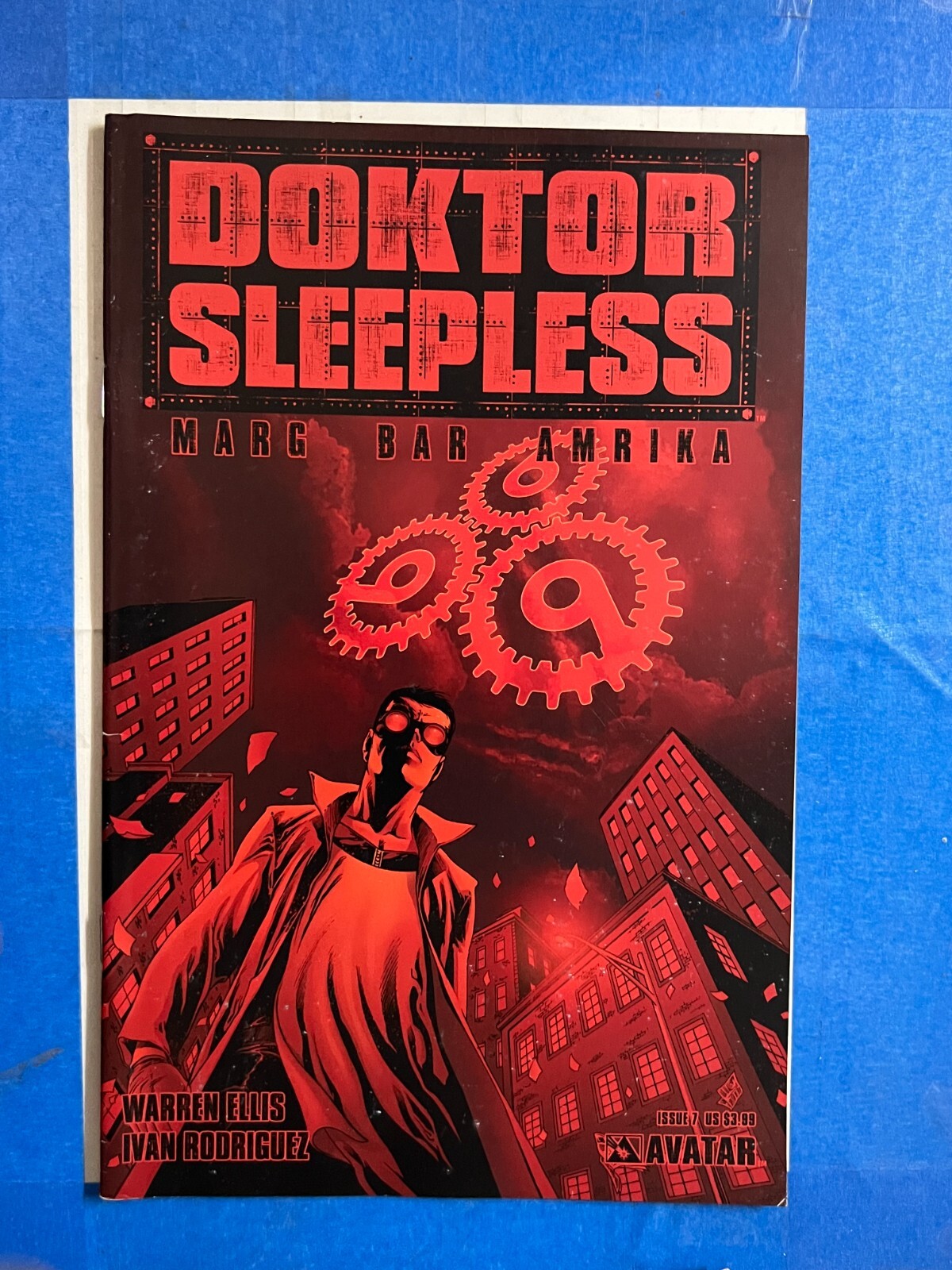 DOKTOR SLEEPLESS #7 2008 WARREN ELLIS, comics | Combined Shipping B&B ...