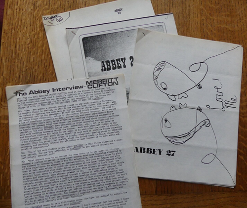 ABBEY No 23,24,25, 27 & Merritt Clifton David Greisman 1975 Literary ...