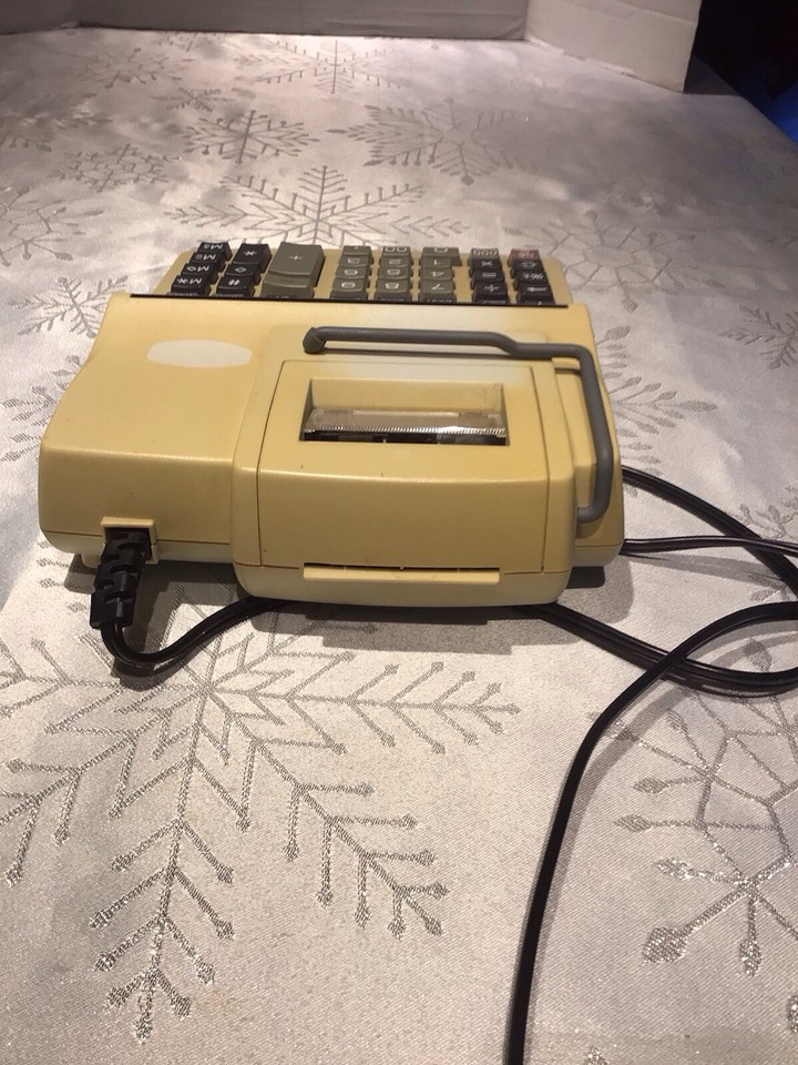 Canon P200-DH iii Office Calculator Adding Machine 2-Color Powered ...