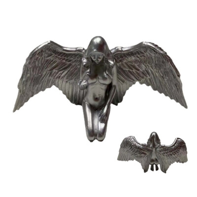 Art Angel Decorations Kneeling Female Wings Cloak Cap Indoor Wings ...