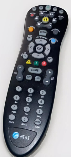 AT&T S10-S3 U-VERSE STANDARD MULTI-FUNCTION DVR TV UNIVERSAL REMOTE ...