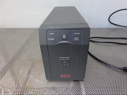 APC Smart-UPS 420 SC420 Uninterruptable Power Supply Back-up (No ...