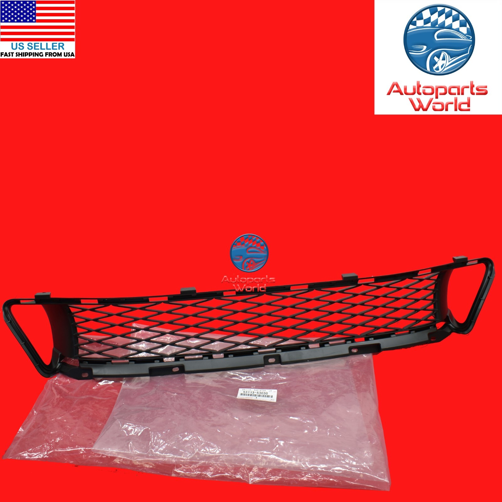 GENUINE OEM LEXUS 11-13 IS250 IS350 F-SPORT LOWER RADIATOR GRILLE 53113 ...