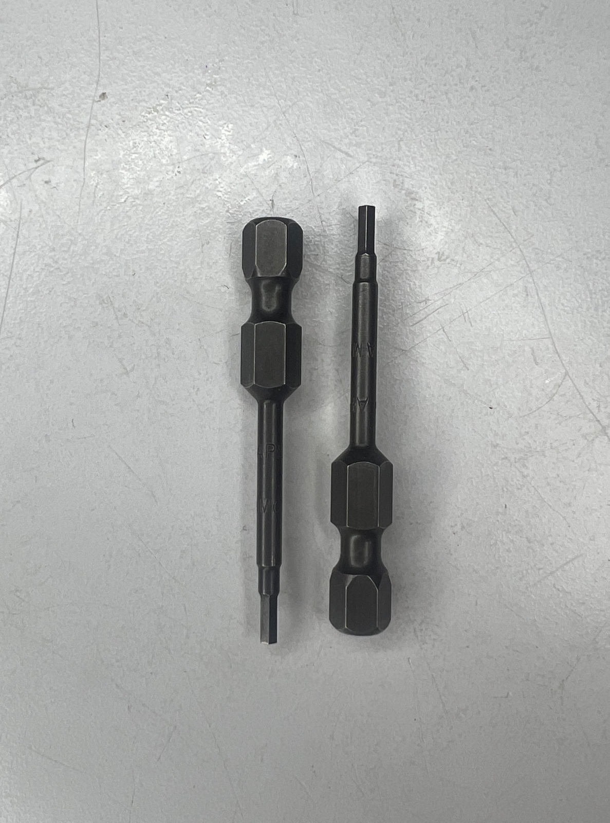 TWO (2) APEX AM-02-A SAE 5/64 Power Drive Hex 1/4 Shank 1-15/16" OAL ...