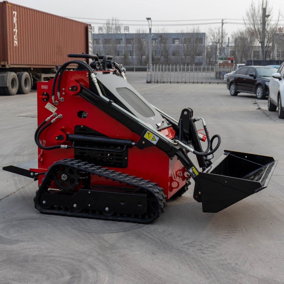 380 Triangle Track Mini Skid Steer Loader 23HP B&S EPA Petrol Engine ...