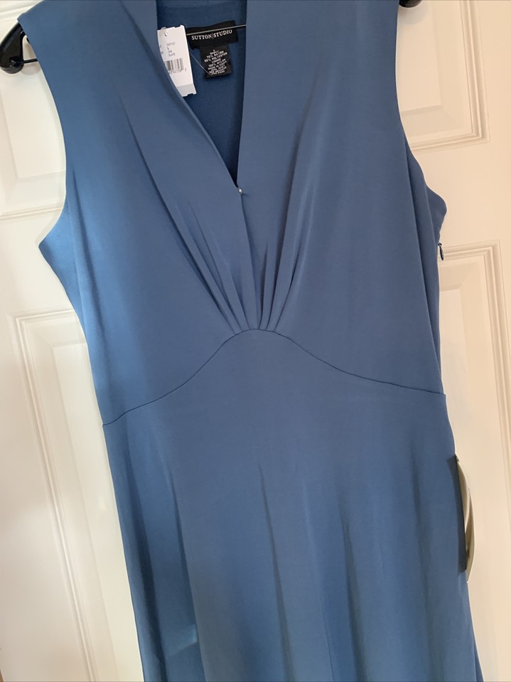 NWT Sutton Studio Bloomingdale’s Day/Evening / Cocktail Dress Slate ...