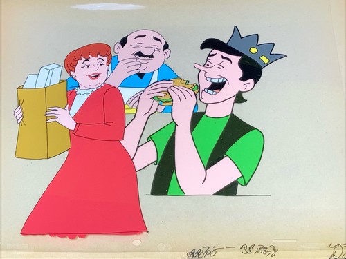 The Archies Filmation Hand Painted Cel Archie Show Jughead Riverdale ...