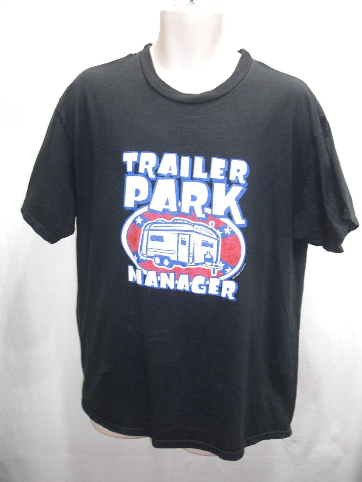 Trailer Park Manager T-Shirt DELTA PRO WEIGHT Size L - Gem