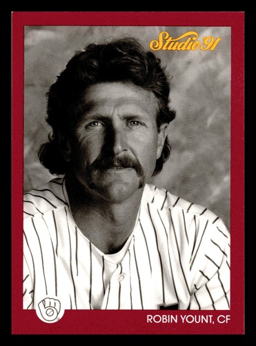 Robin Yount 1991 Studio #80 HOF Milwaukee Brewers NM-MINT | eBay