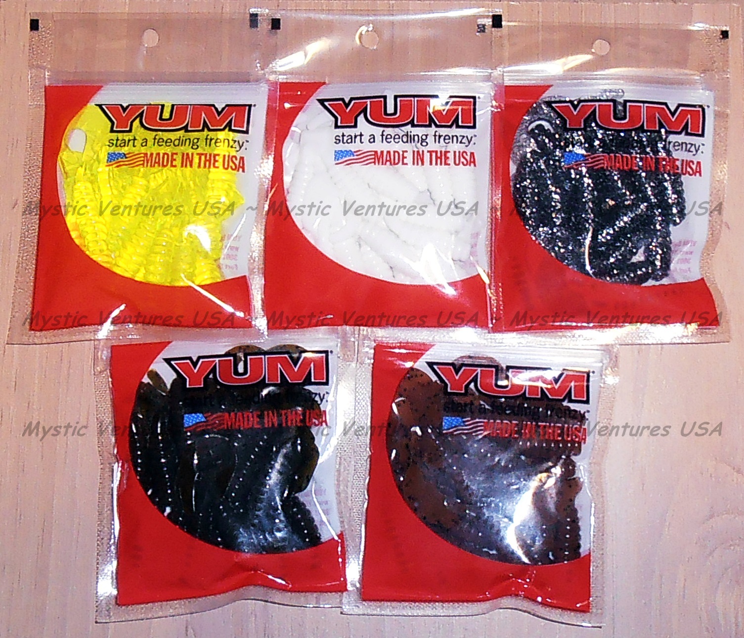 3" Yum Twister Curly Tail Grubs YOU PICK COLOR Bass Walleye Northern ...