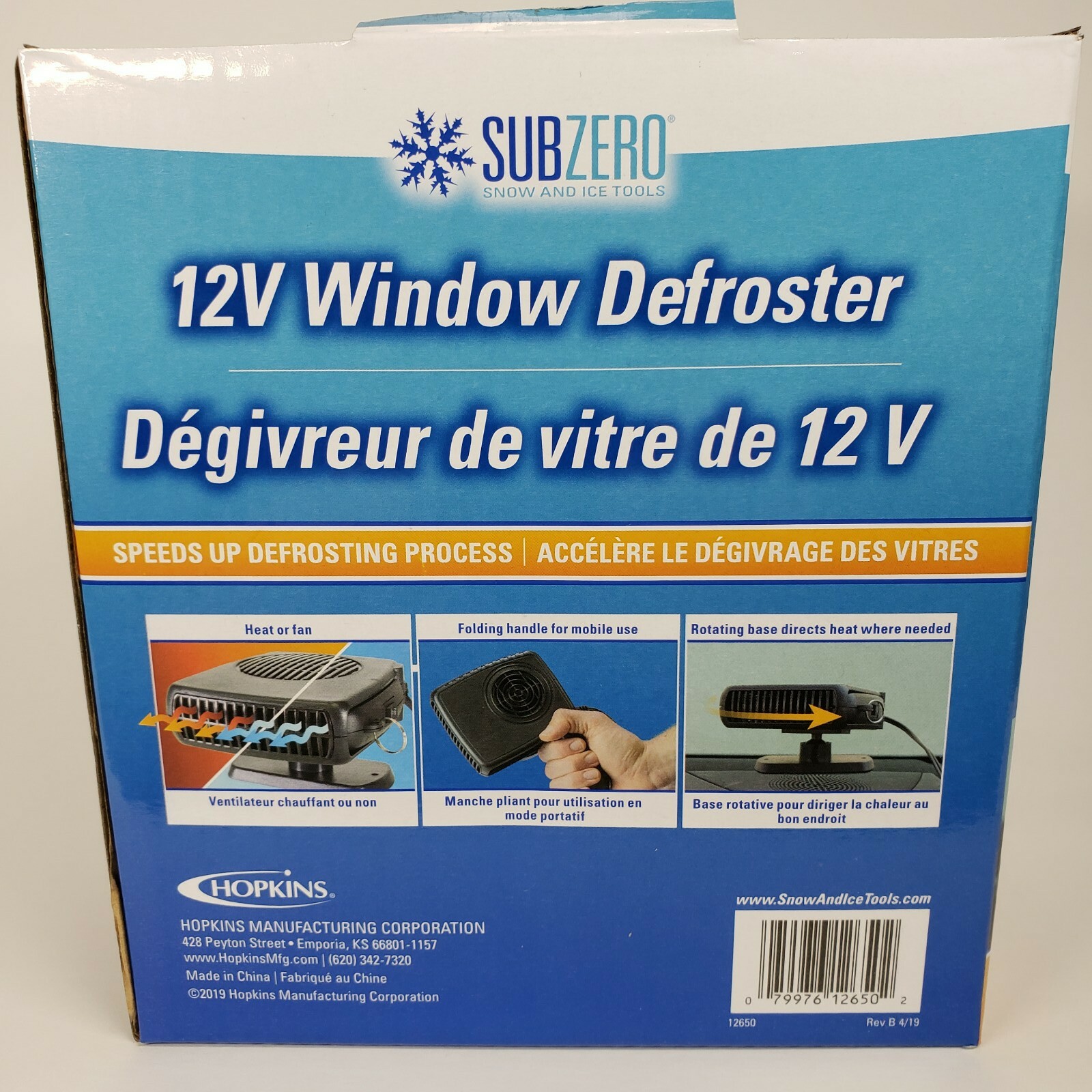 Subzero 12 volt Car / Truck Window Defroster NIB CAR HEATER 12V NEW | eBay